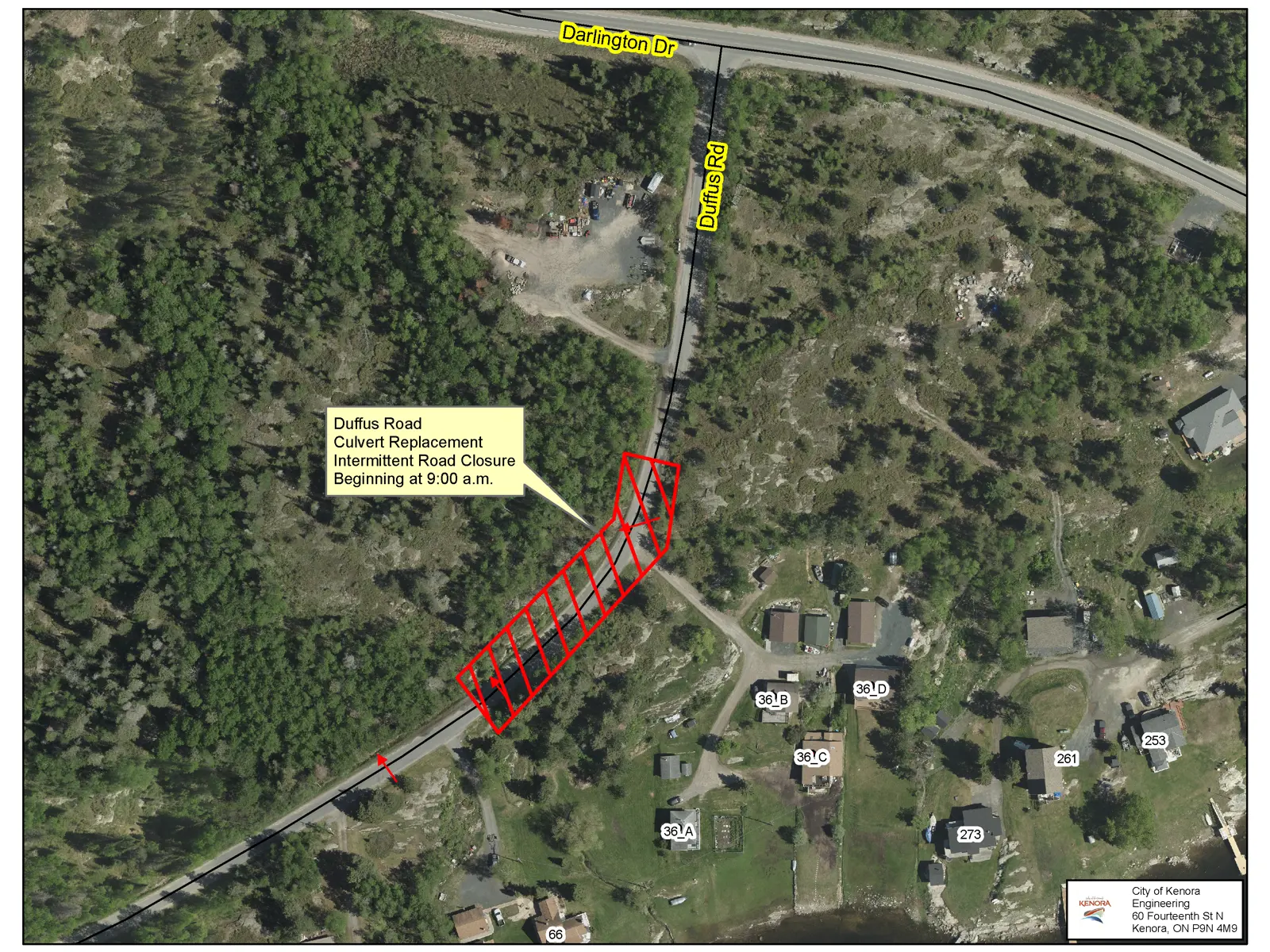 Duffus Road Culvert Replacement | City of Kenora